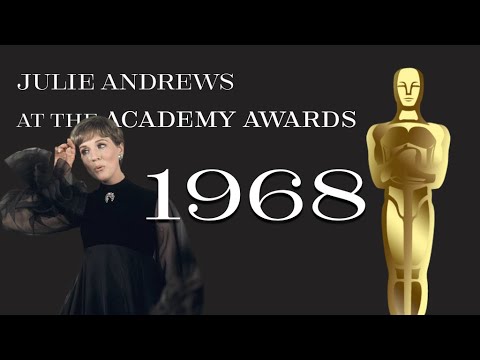 Julie Andrews at the 40th Academy Awards 1968 - Oscar Nominations ...