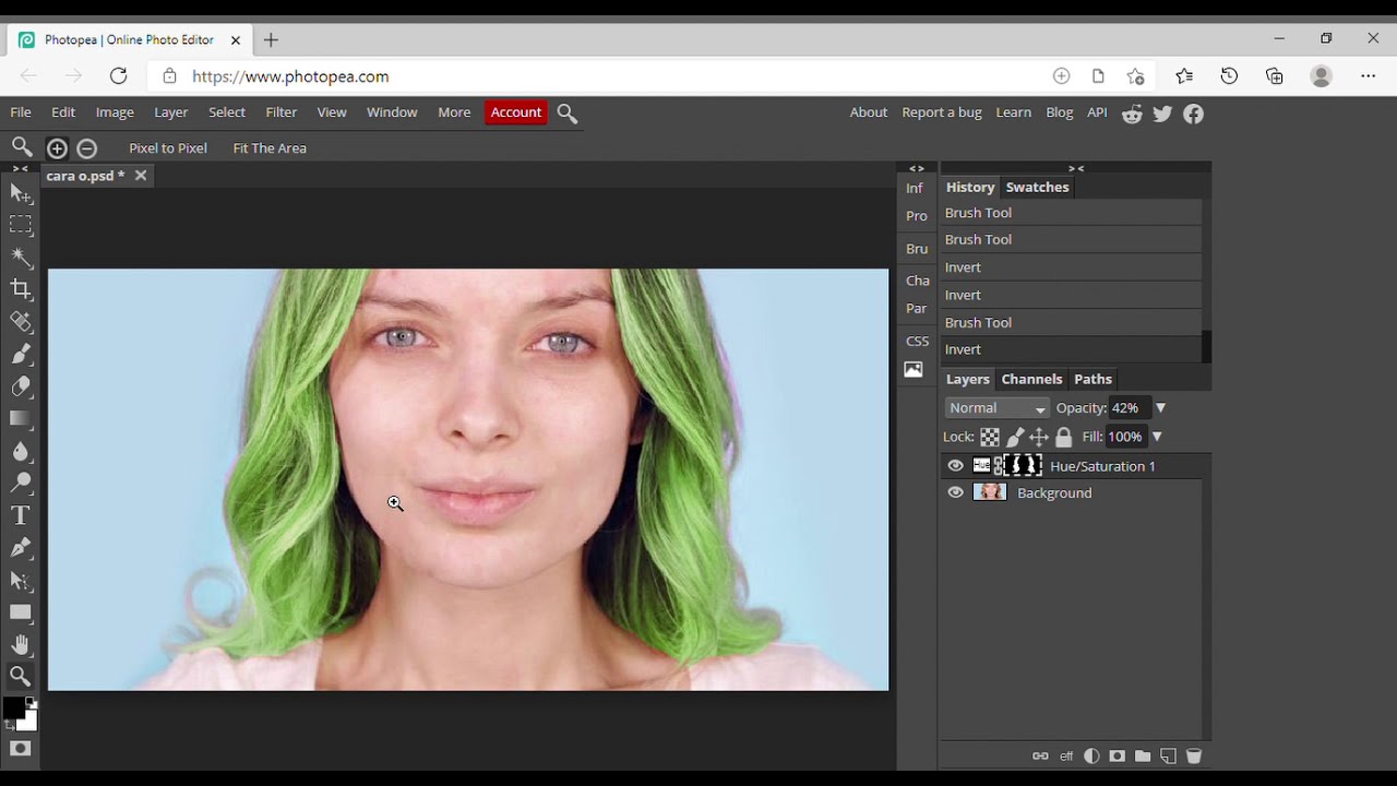 PHOTOPEA EJERCICIO 8 CAMBIAR COLOR CABELLO YouTube photopea-ejercicio-8-cambiar-color-cabello-youtube