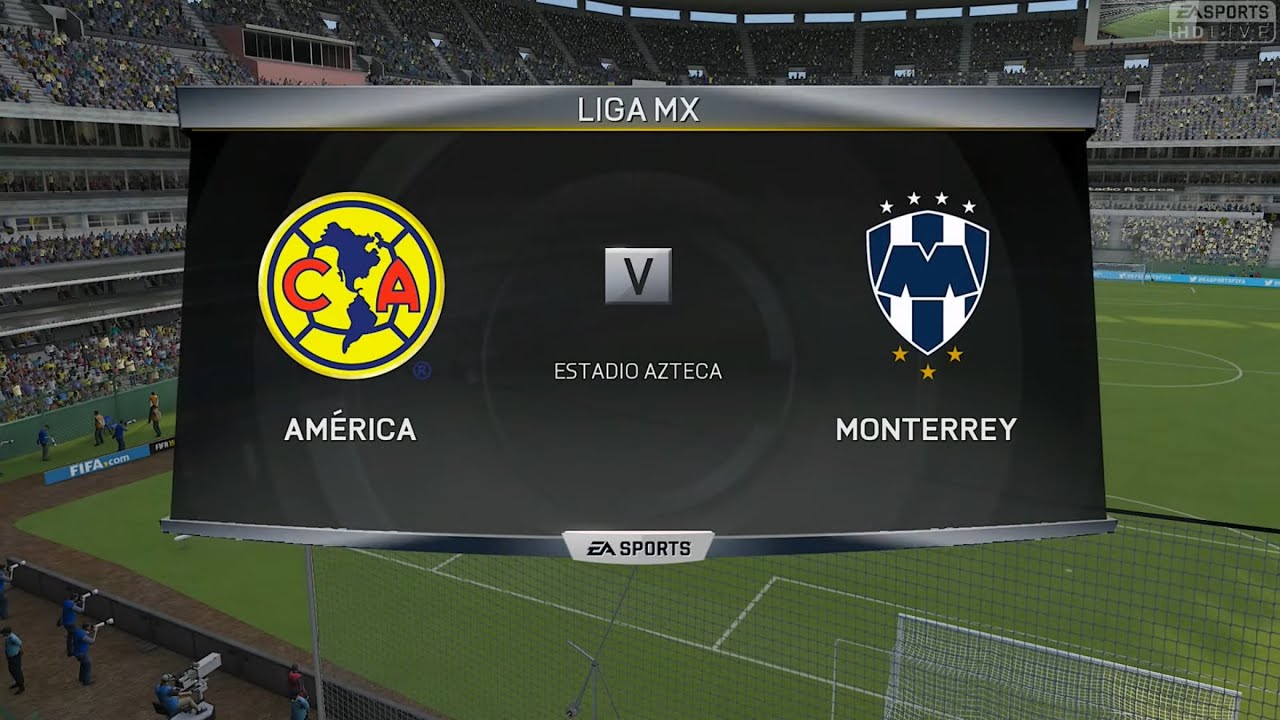 FIFA 15 (PS5) Gameplay | Club America vs Monterrey - YouTube