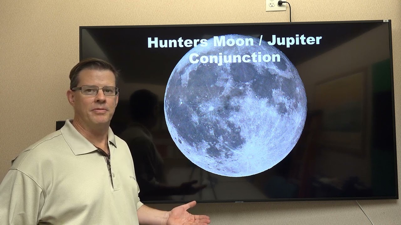 Astronomy Shorts - Hunters Moon / Jupiter Conjunction - YouTube