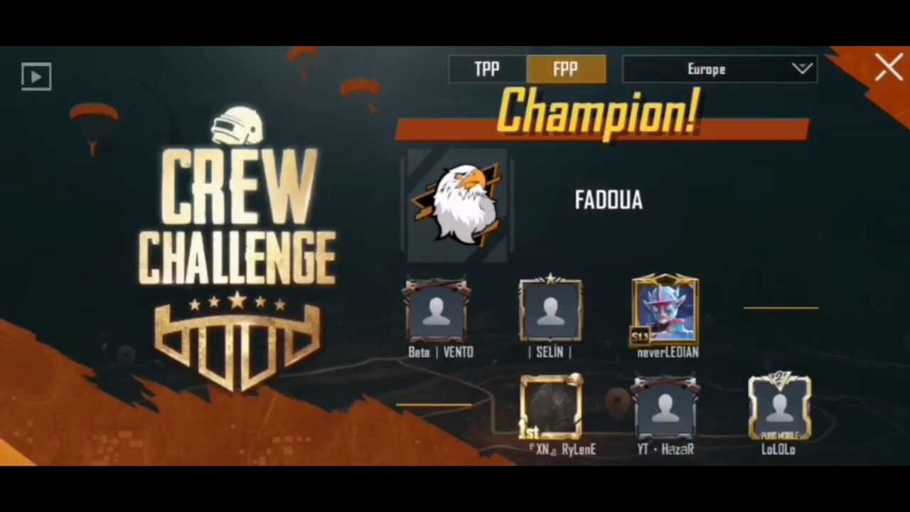PUBG || How to play Crew Challenge - YouTube
