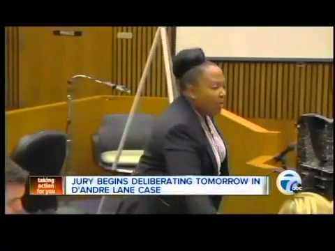 Closing arguments in D'Andre Lane case - YouTube
