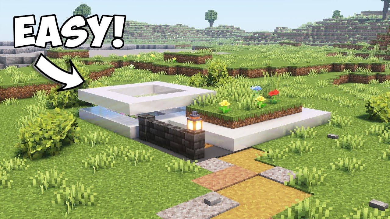 Minecraft: Underground Modern House Tutorial 🏠 - YouTube