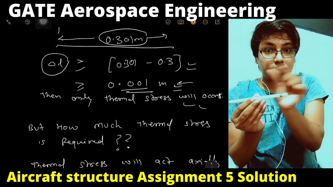 Aircraft structure | assignment 5 video solution | for GATE preparation ...