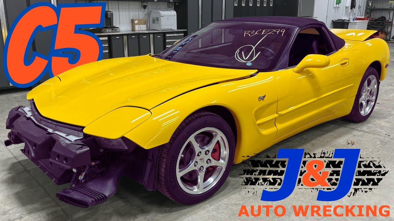 2003 Chevrolet C5 Corvette Part Out: J & J Auto Wrecking Test Video ...