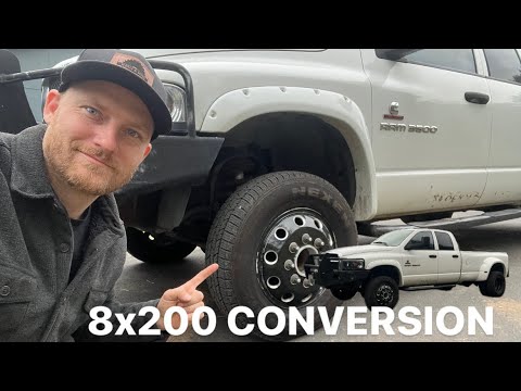 Converting the 04 to 19+ DUALLY WHEELS. Cheaper route and old school ...