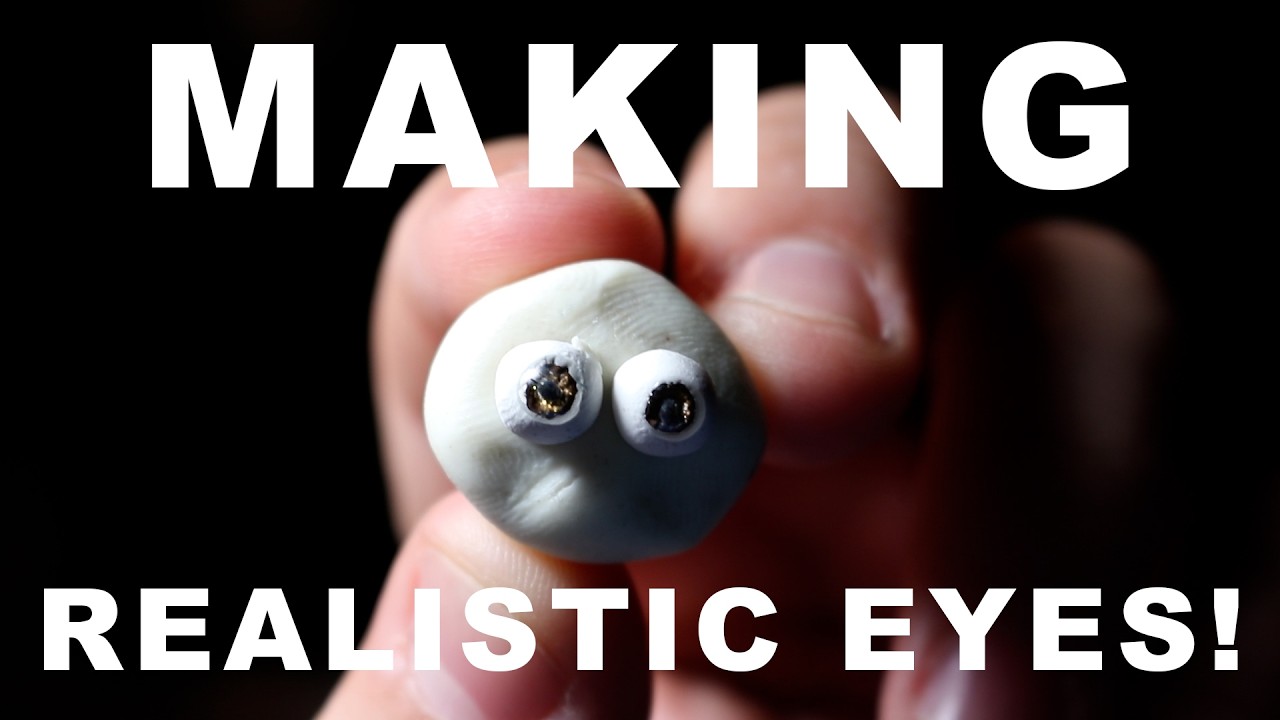Sculpt Perfect Eyes in Polymer Clay: A Beginner-Friendly Guide - YouTube