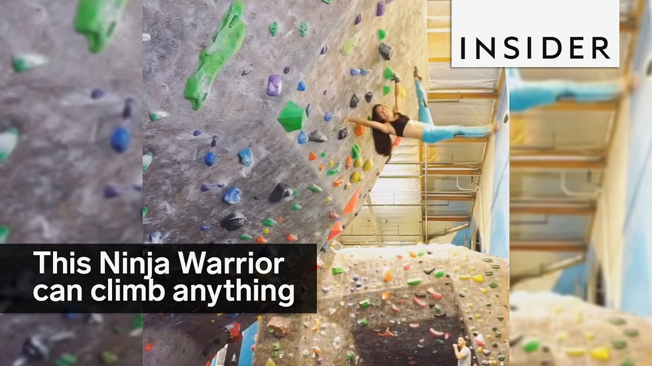 This American Ninja Warrior can climb anything - YouTube