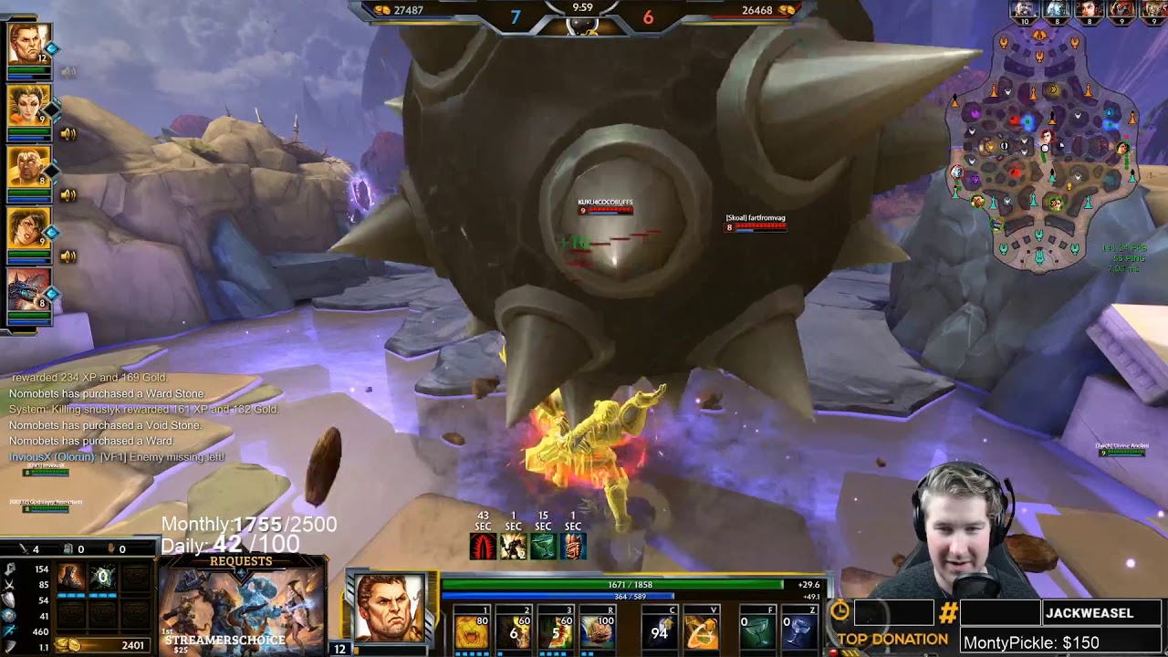 Smite: HERCULES MID WITH NEW SEASON 7 SHIELD BUILD! | Incon - YouTube