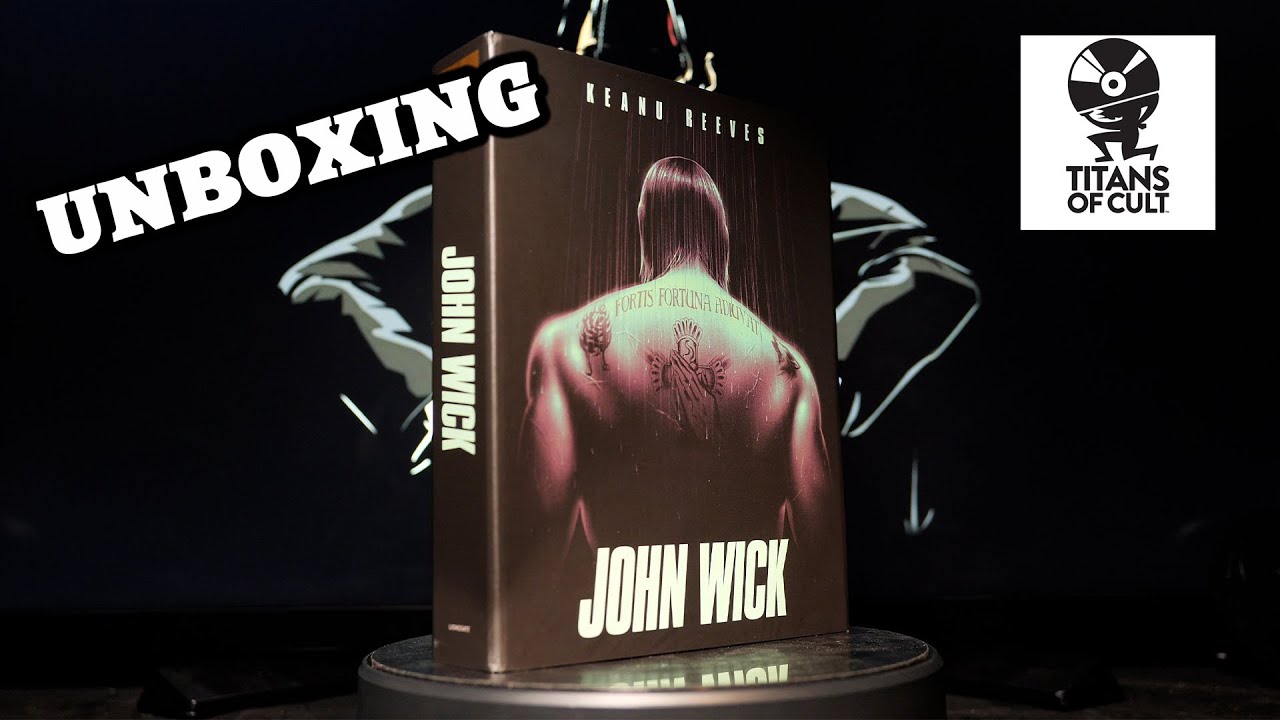 John Wick Titans of Cult 4k Steelbook UNBOXING - YouTube
