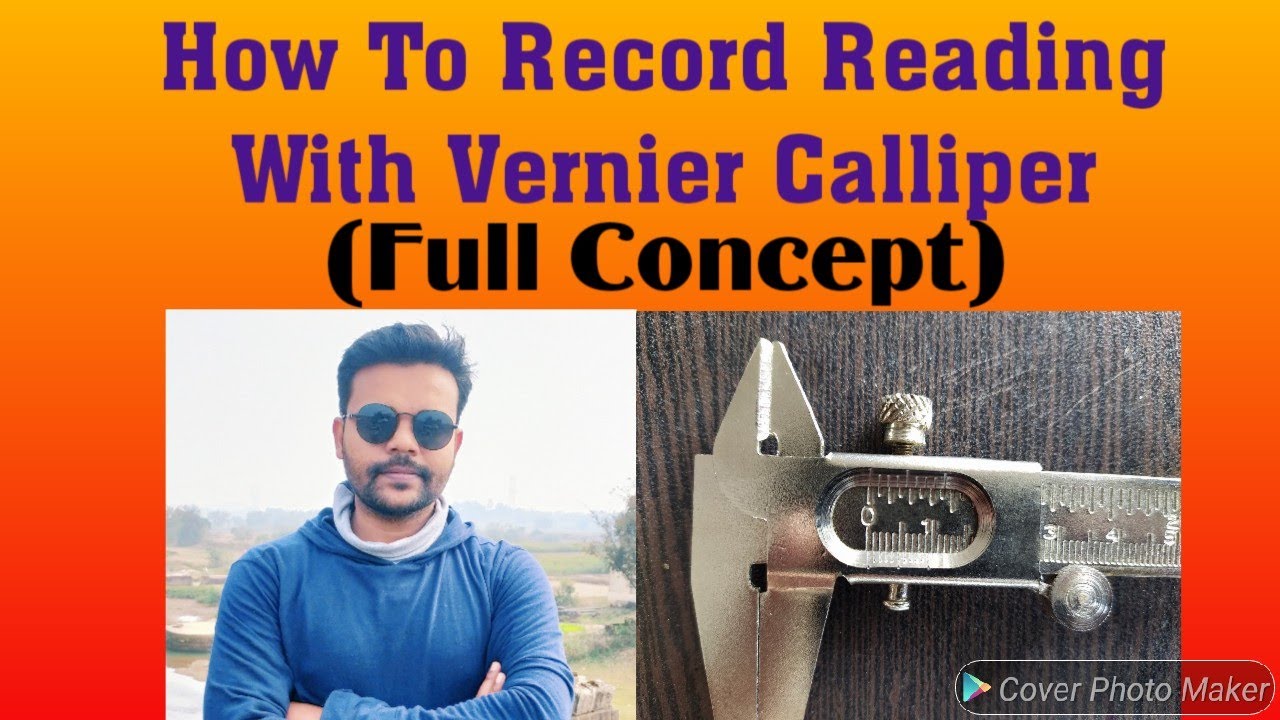 vernier callipers practical |slide callipers practical|How to record ...