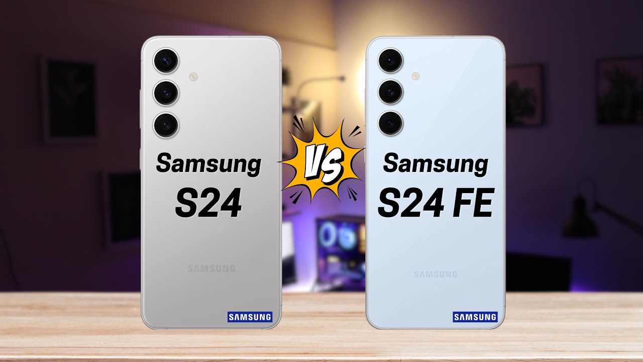 Samsung S24 vs Samsung S24 FE | Comparison - YouTube