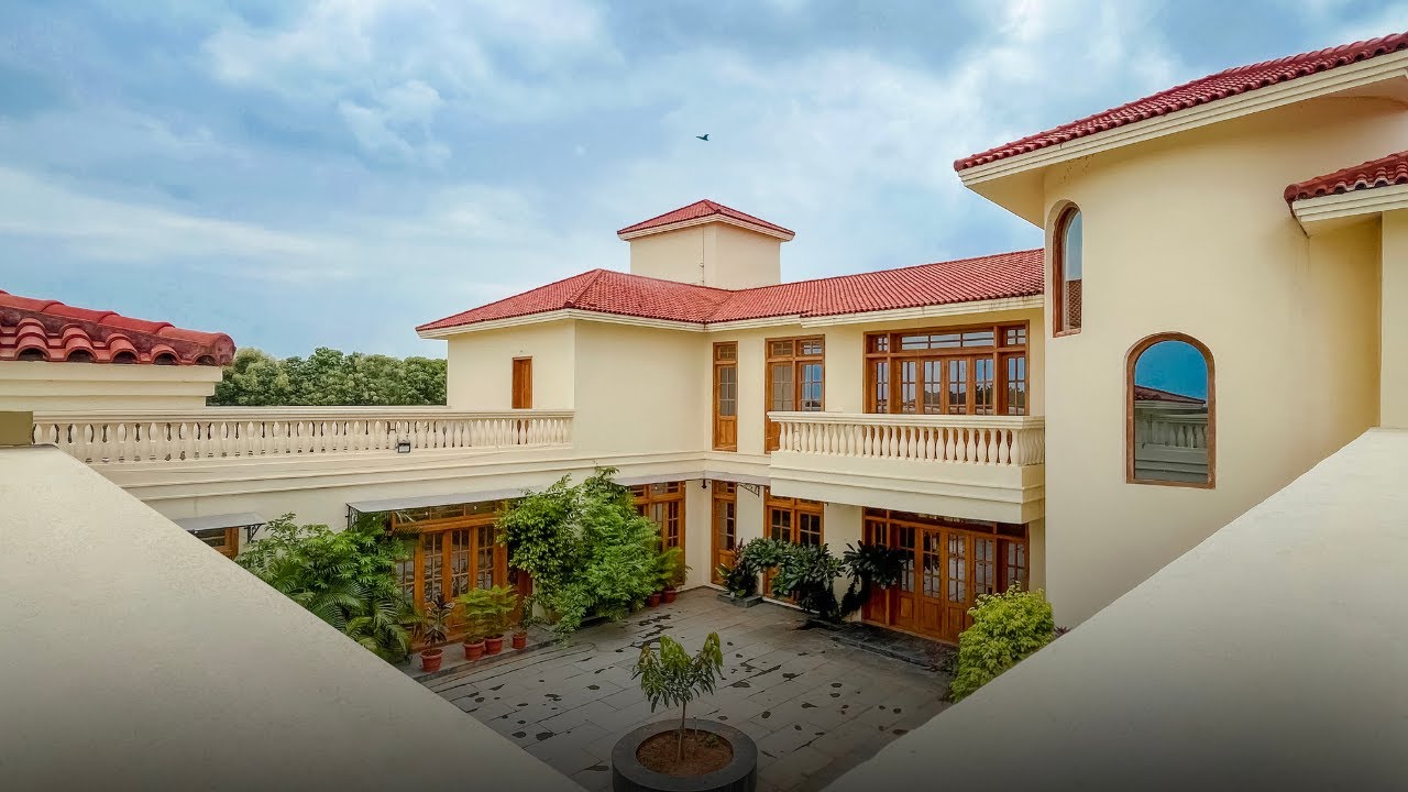 Farmhouse at Warangal Designed by Raj Architects - YouTube