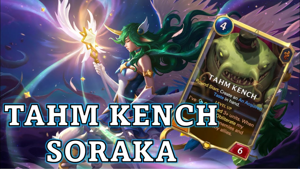 Tahm Kench Soraka! Star Springs Deck Gameplay Legends of Runeterra ...