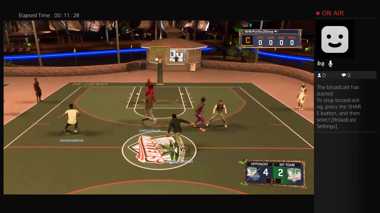 NBA 2K17 My Park # 1 - YouTube