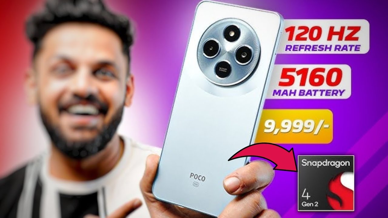 Poco M7 5G Unboxing & First Look 🔥| 4 Gen 2 5g Octa Core 2.2 GHz ...