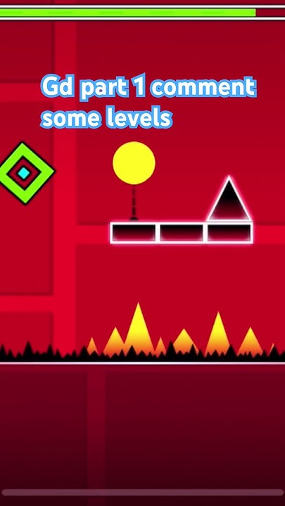 Geometry dash part 1 - YouTube