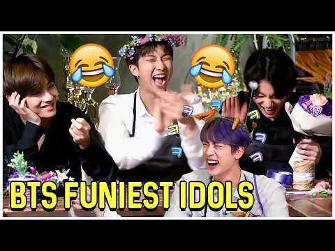 BTS En Komik İdoller Olduklarını Kanıtlıyor