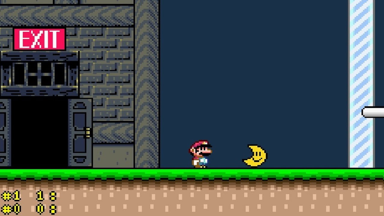 Forest Ghost House | Moon Location | Super Mario World - YouTube