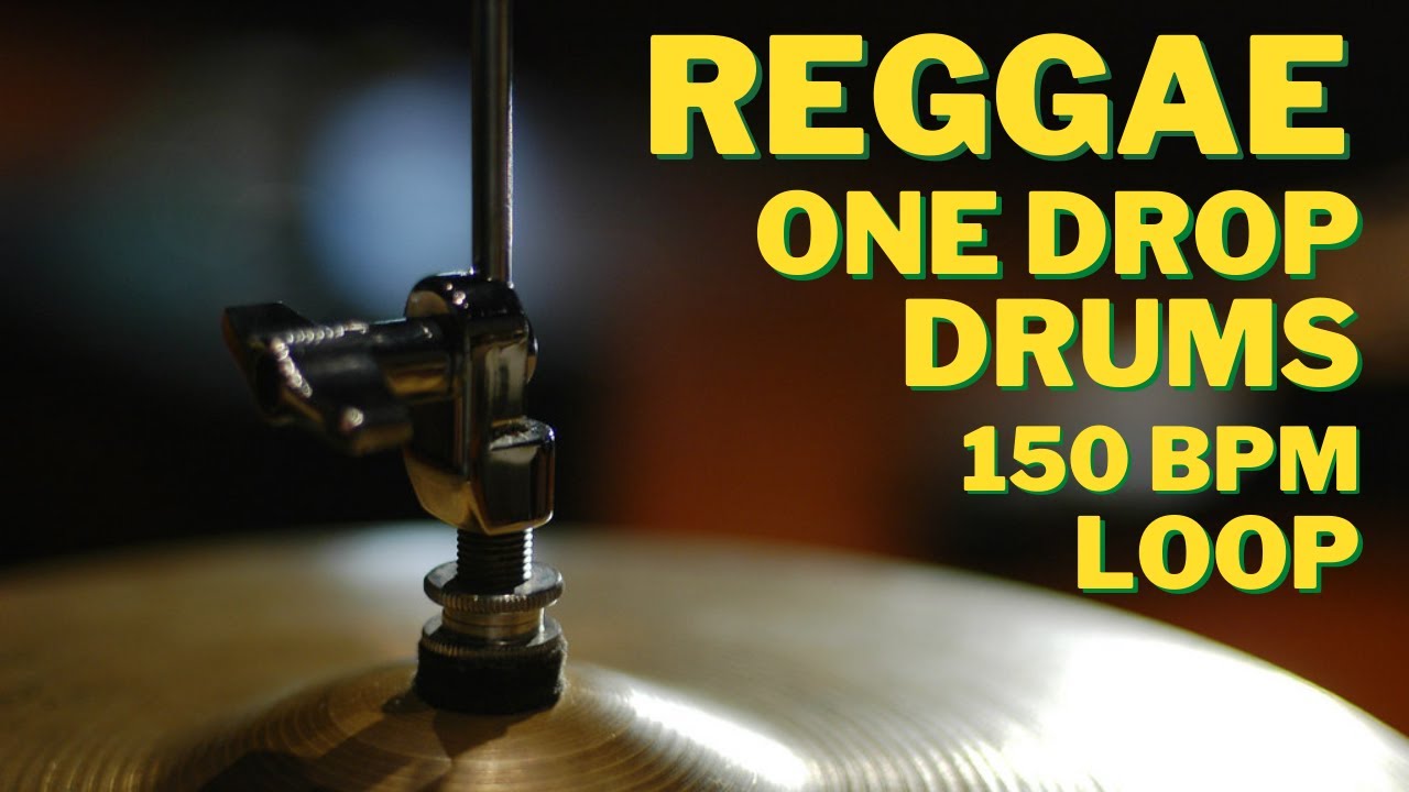 REGGAE DRUM 150 bpm ONE DROP LOOP - YouTube