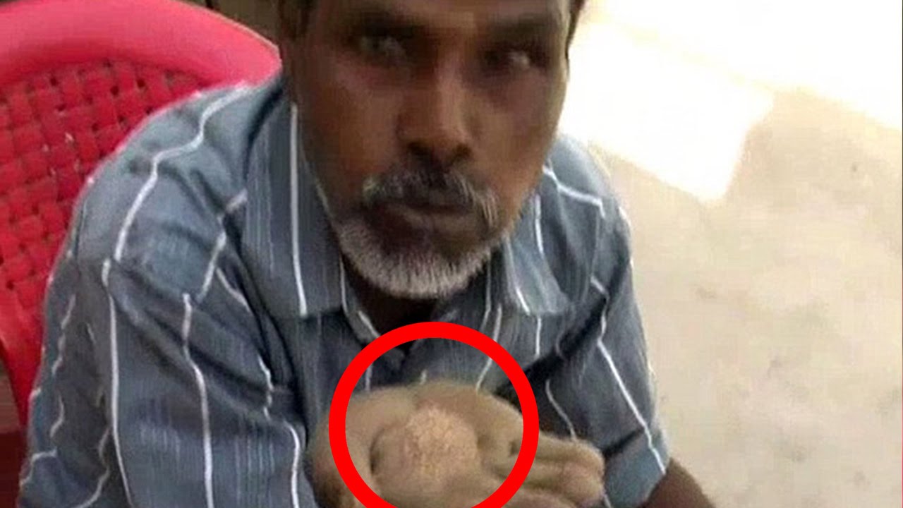 MEET THE MAN WHO IS ADDICTED TO EATING SAND - YouTube