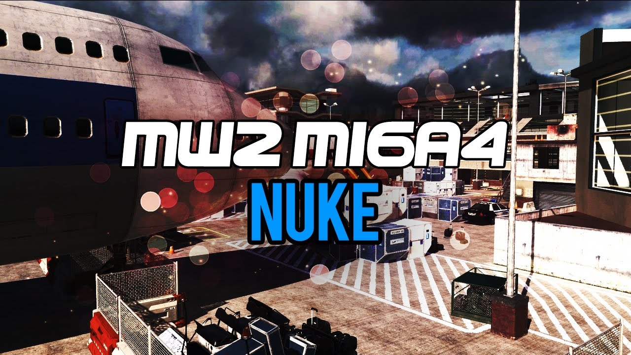 M16A4 ZOMBIE CAMO // MW2 // LIVE-NUKE // TERMINAL - YouTube