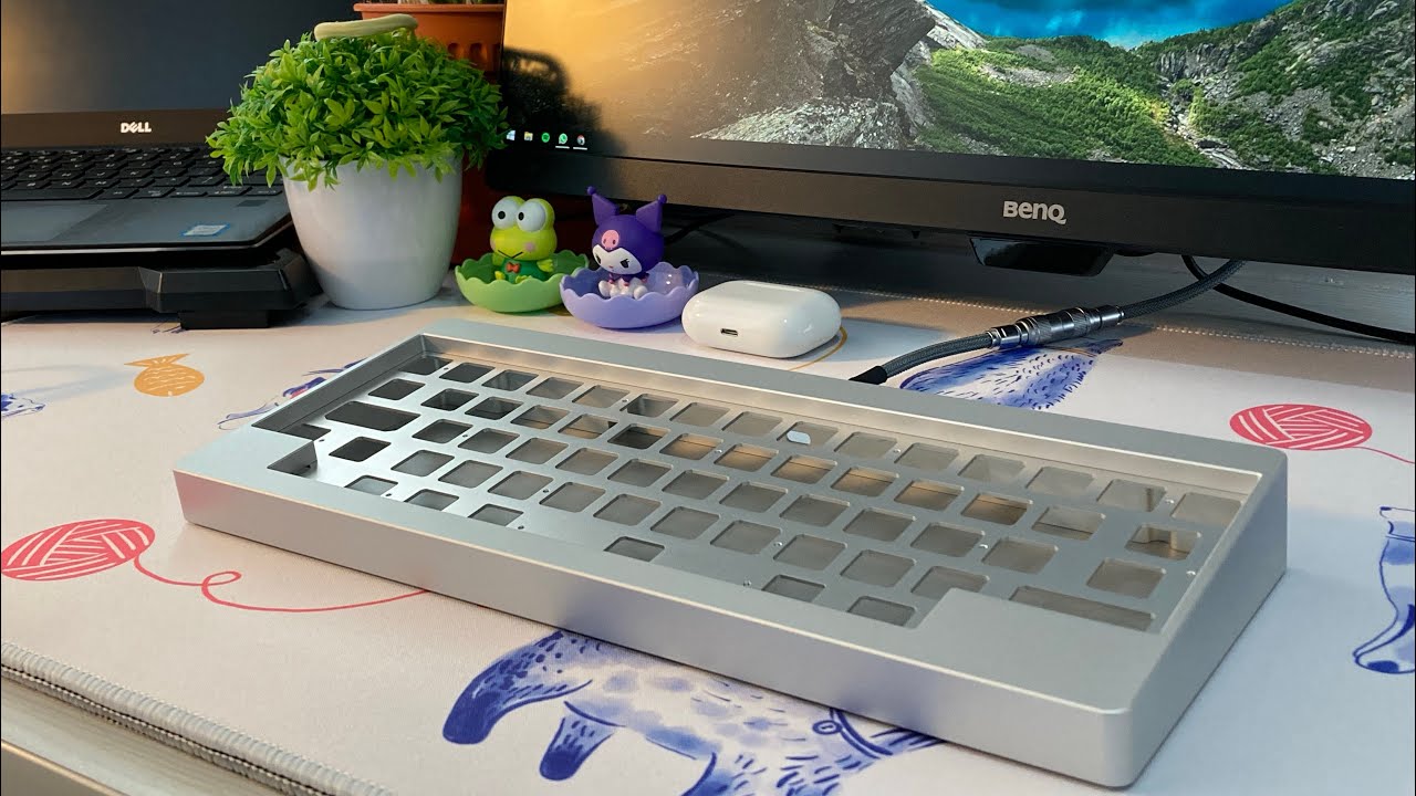 Sho S60 HHKB Silver aluminium plate unboxing - YouTube