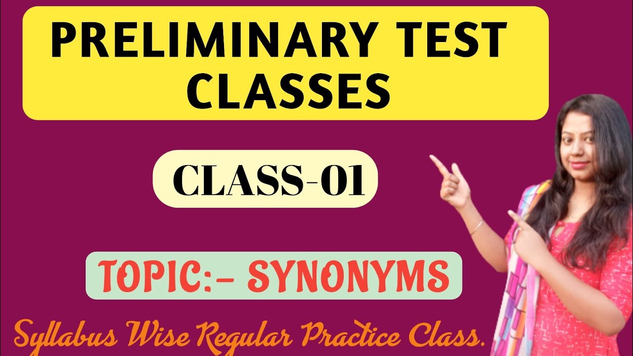 Synonyms for SSC, CHSL | SYNONYMS | WBCS Prelims Preparation | WBSLST ...