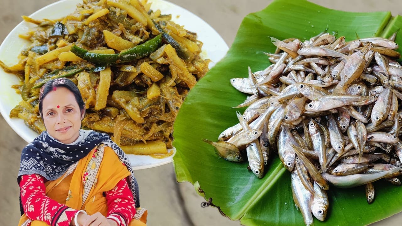 নদীর টাটকা ছোট মাছের দূর্দান্ত স্বাদের রেসিপি | choto macher recipe ...