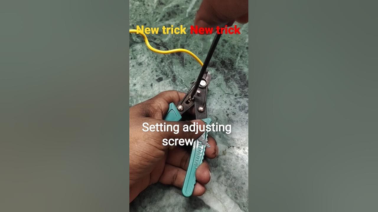 Proper use of wire cutter - YouTube