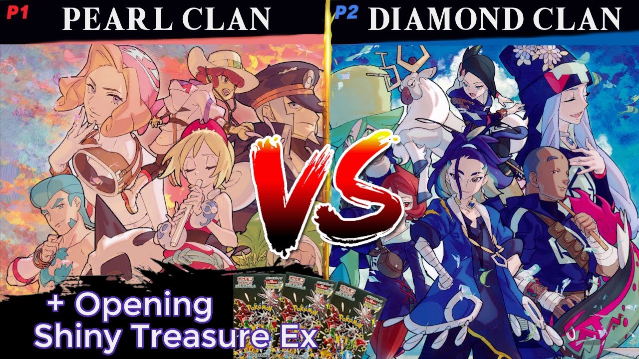 PEARL CLAN VS. DIAMOND CLAN | VSTAR Universe Clan Special Set Boxes ...