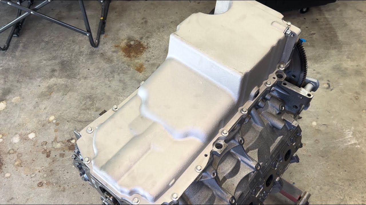 China muscle car oil pan #L84 #l83 ⁠@HolleyPerformance - YouTube