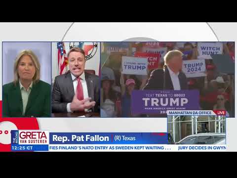 Congressman pat Fallon on The Record - YouTube