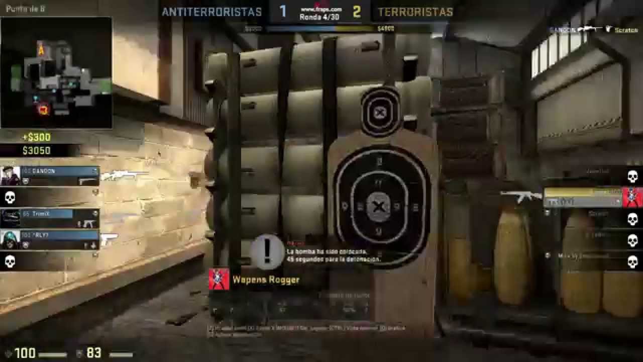 CS:GO | Def tactics - 1vs3 with bomb planted - YouTube