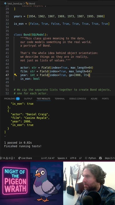 SQL Model: Part 1 #python - YouTube