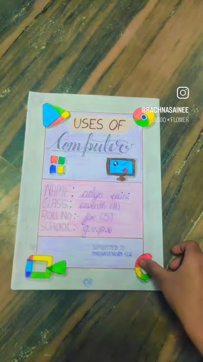 How to make computer project file. Project file idaes - YouTube