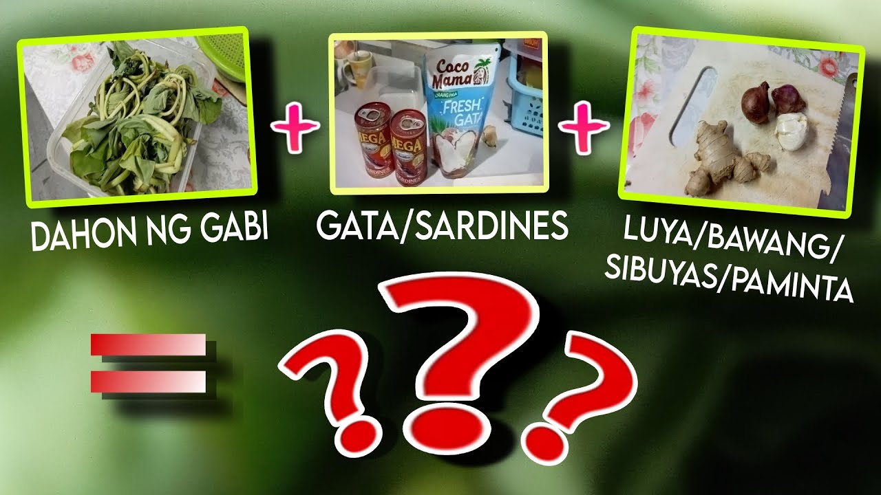 TARA LUTO TAYO NG MASARAP NA ULAM | Parck Ming-Ming VLOGS - YouTube