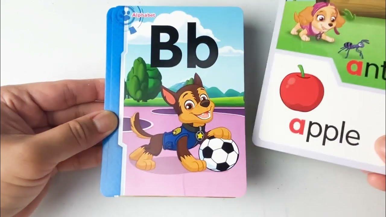 ABCD I Discovery Learning with Paw Patrol #alphabet #flashcards - YouTube