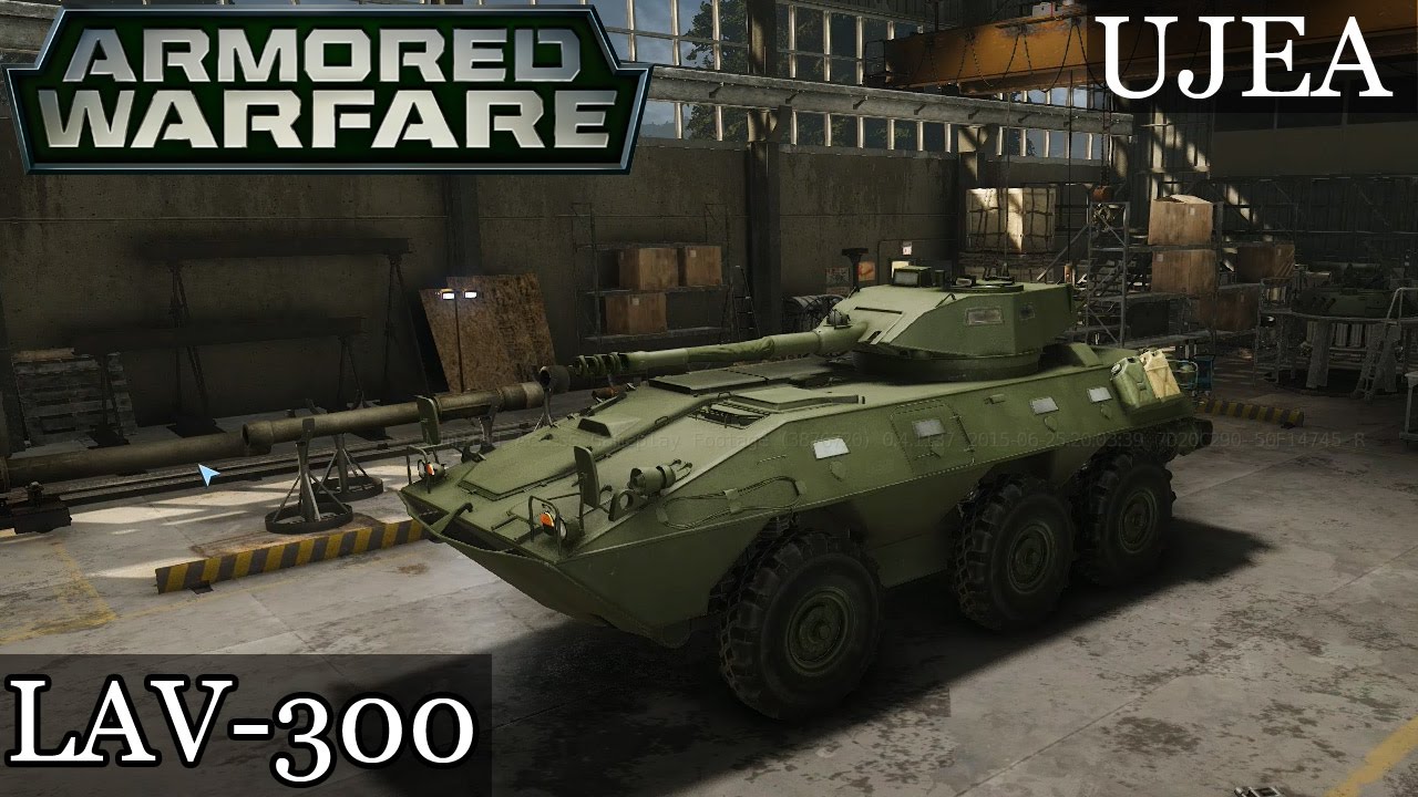 Armored Warfare: LAV-300 V TIER gameplay pl - YouTube