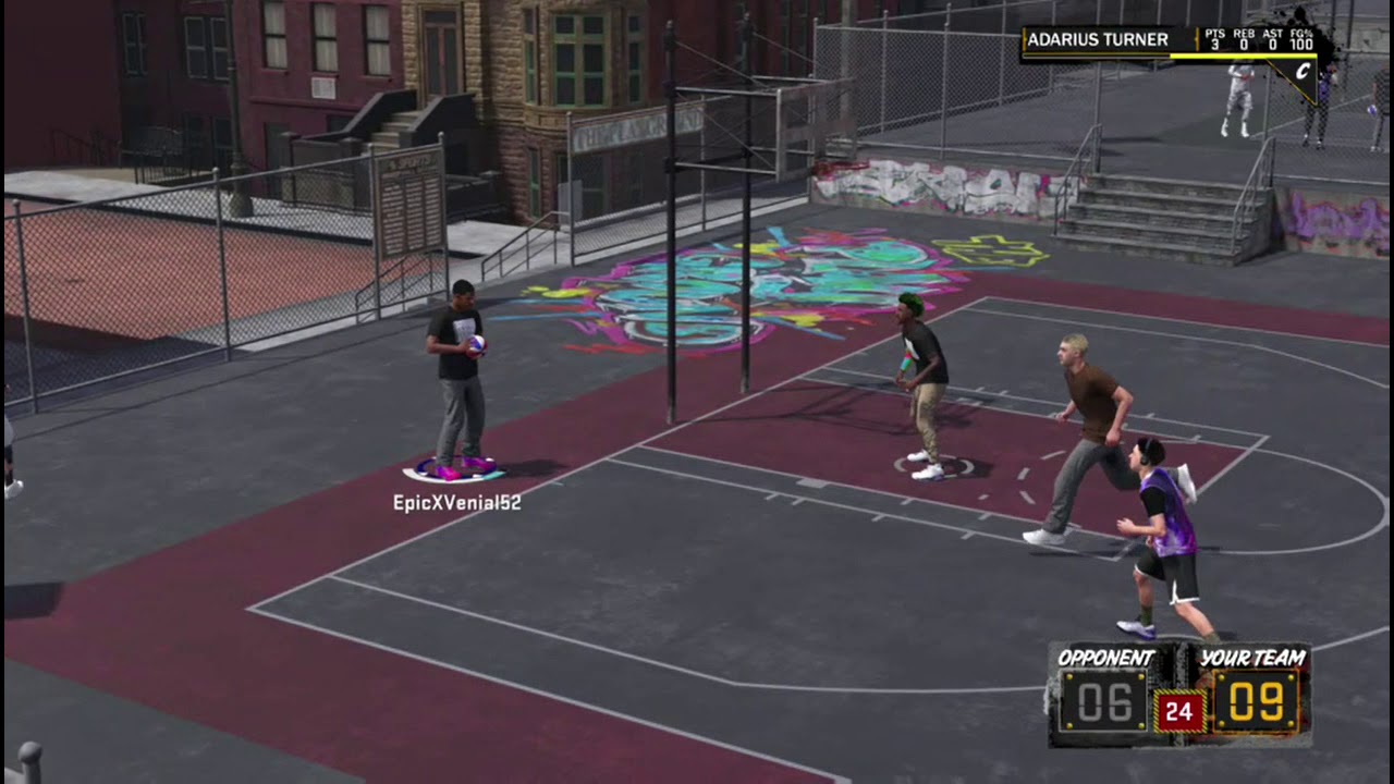 NBA 2K18 PLAYGROUND PART 1!!! DEEPEST 3 POINTERS - YouTube