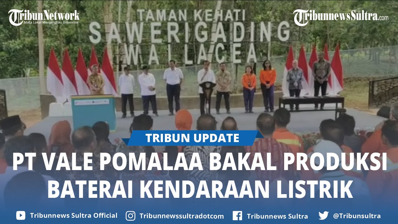 PT Vale Pomalaa Bakal Produksi Baterai Kendaraan Listrik 120 KT MHP per ...