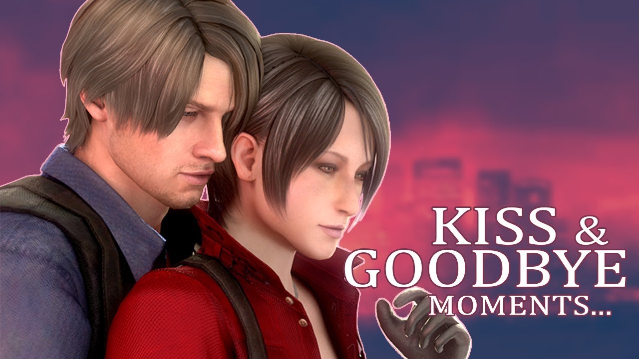 LEON ♥ ADA - All "KISS & GOODBYE!" Moments in Resident Evil 2 (1998-2019) - YouTube