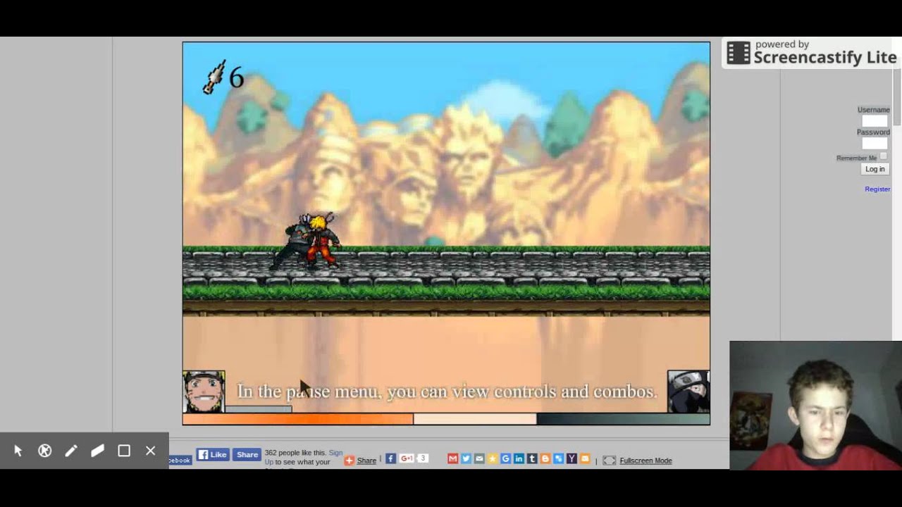 naruto flash easy - YouTube