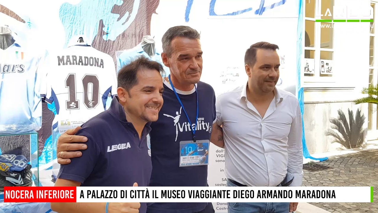 Nocera Inferiore, Museo Viaggiante Maradona: intervista Fabrizio ...