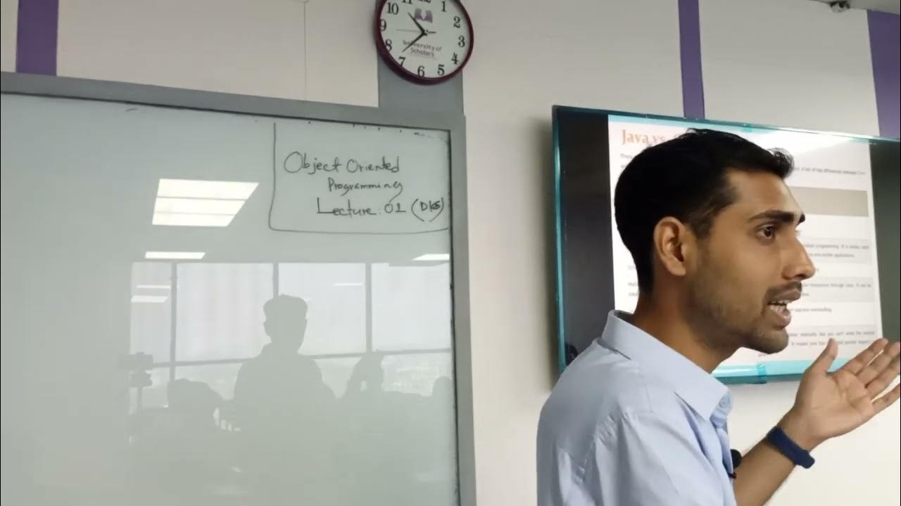 Object Oriented Programming | Lecture _01 | CSE | DKS | University of Scholars - YouTube