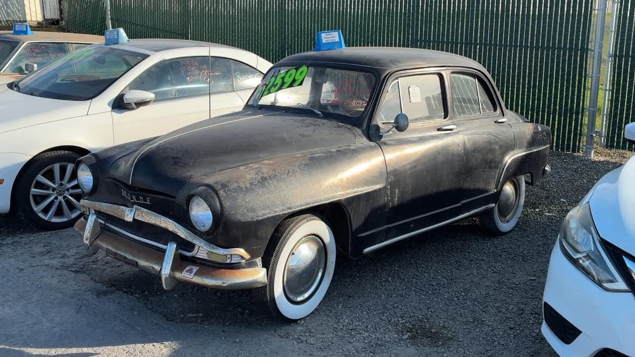 1957 Simca Aronde 1300 Elysée at Pick-n-Pull Modesto - YouTube