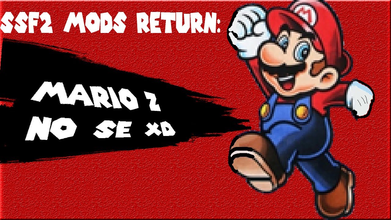 SSF2 Mods Return: Mario (SMBZ) - YouTube