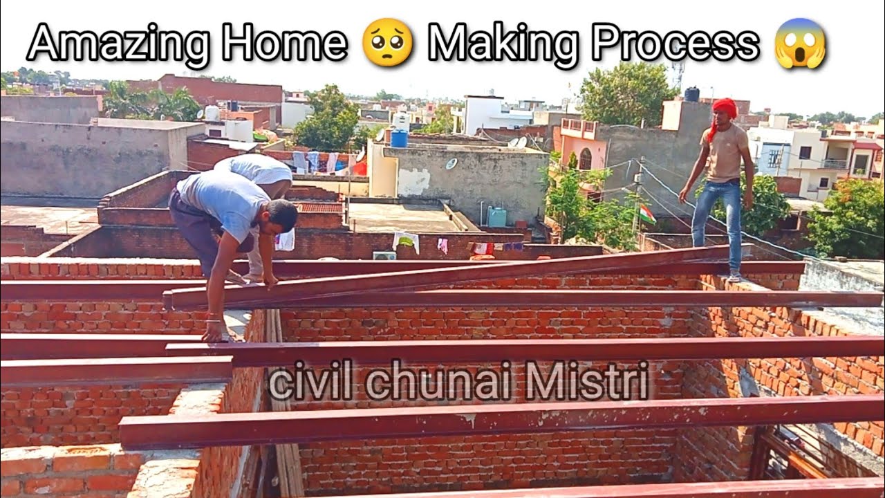 Amazing Home 🥺 Making Process 😱 The Entire Process of building Two 🤔 ...