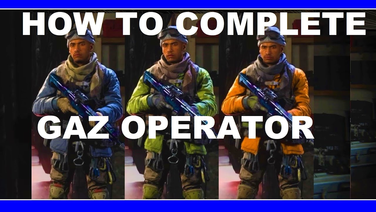 How To Complete Gaz Battle Pass Operator Mission Challenges In Warzone ...