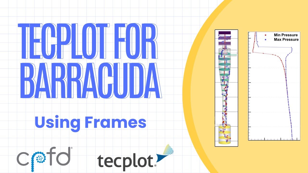 Tecplot for Barracuda - Using Frames - YouTube